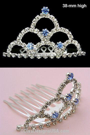 Small Tiara Comb – All That Glitters